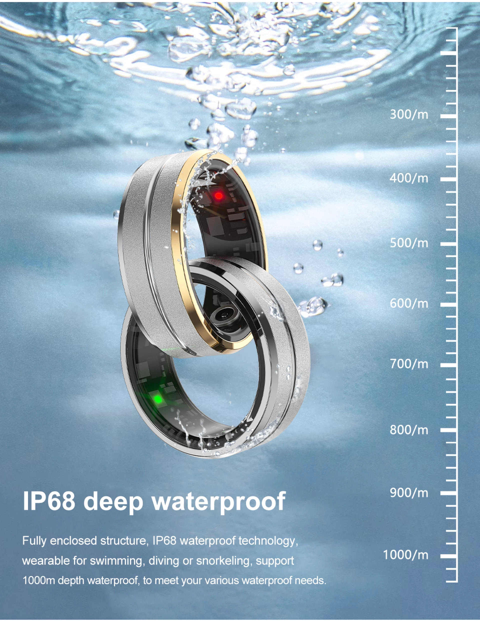 SMART RING 4 PRO Silver Velicina: 11 (20,7mm) - Didakta | Vrhunska ...